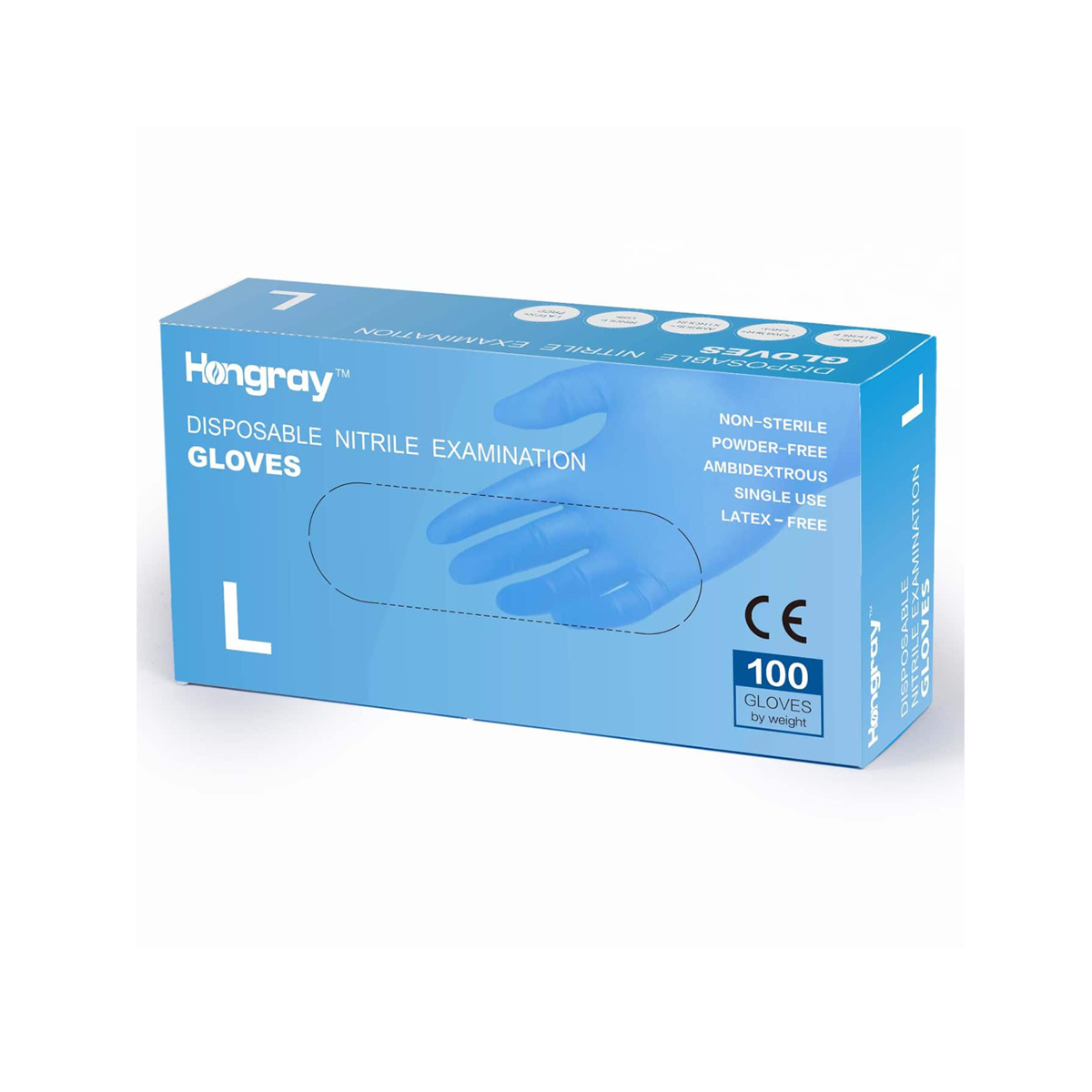 Hongray Nitrile Exam Gloves - Seelingo.in: First Door-To-Door B2B International Procurement ...