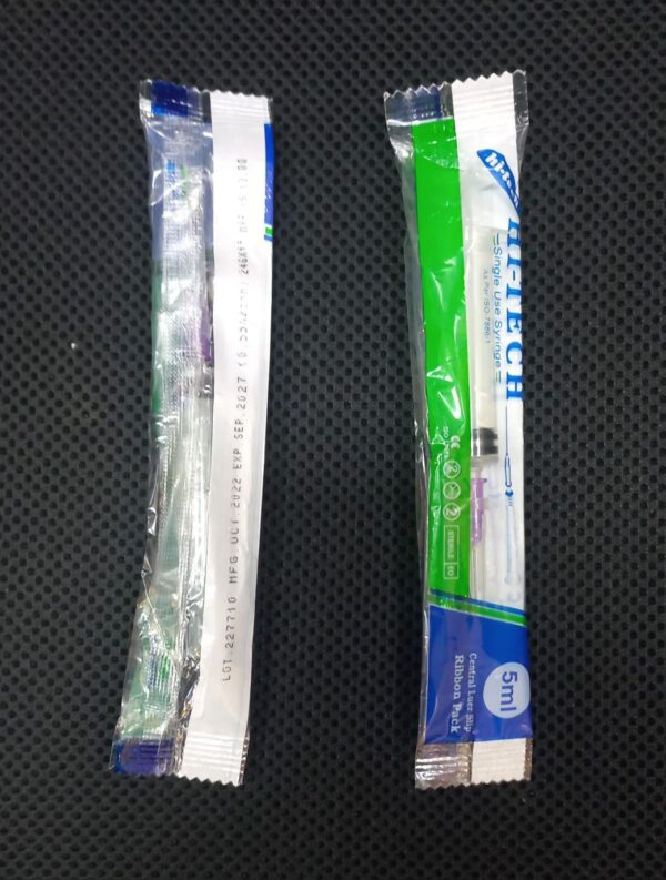 HI-TECH Single Use STERILE HYPODERMIC SYRINGES Without Needle ...