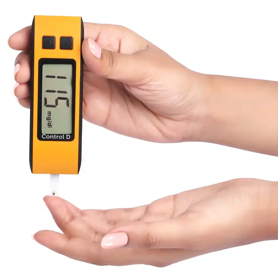 CONTROL D GLUCOMETER ORANGE (1pcs) - Seelingo.in: First Door-To-Door ...
