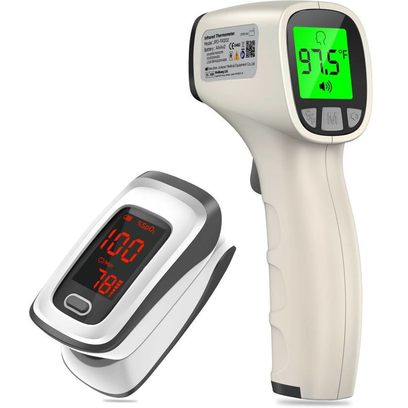 Carent JPD-FR202 Digital Non Contact Infrared Forehead Thermometer ...