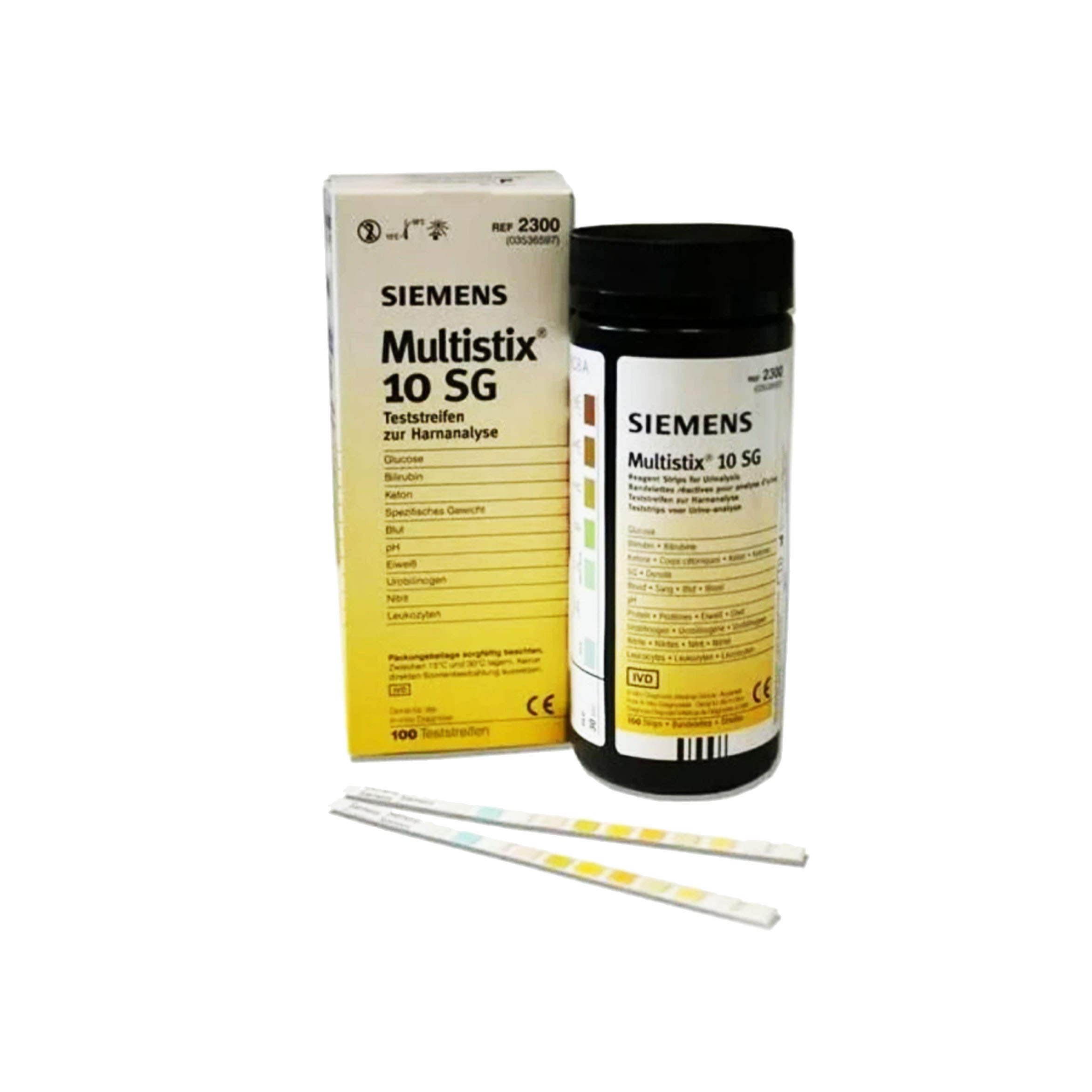 Siemens Multistix 10 Para Urine Strips - Pack of 100 Strips - Seelingo ...