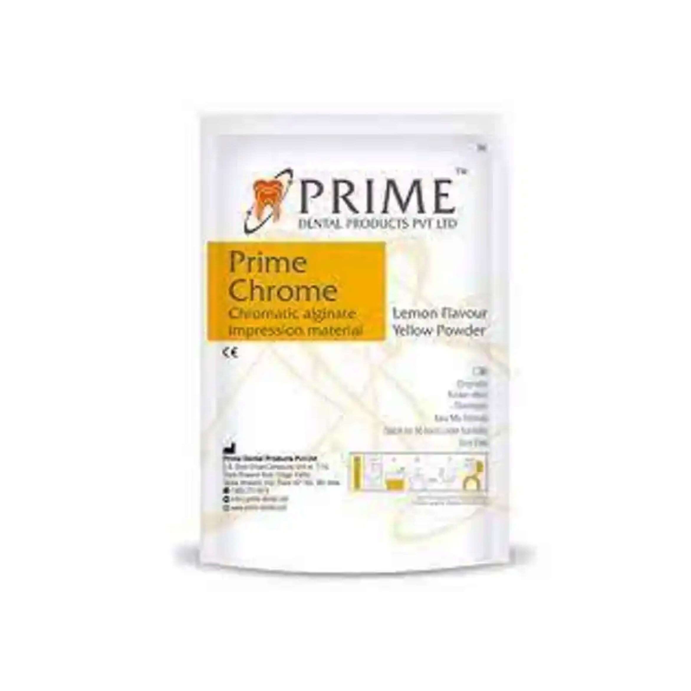 Prime Dental Prime Chrome Dental Alginate - 450gm - Seelingo.in: First ...