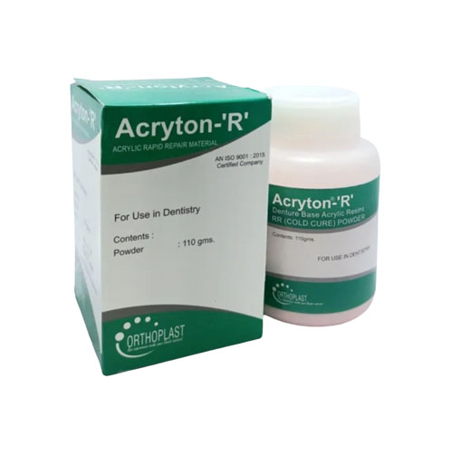 Orthoplast Acryton-R Acyrlic Rapid Repair Cold Cure Powder Denture Base ...