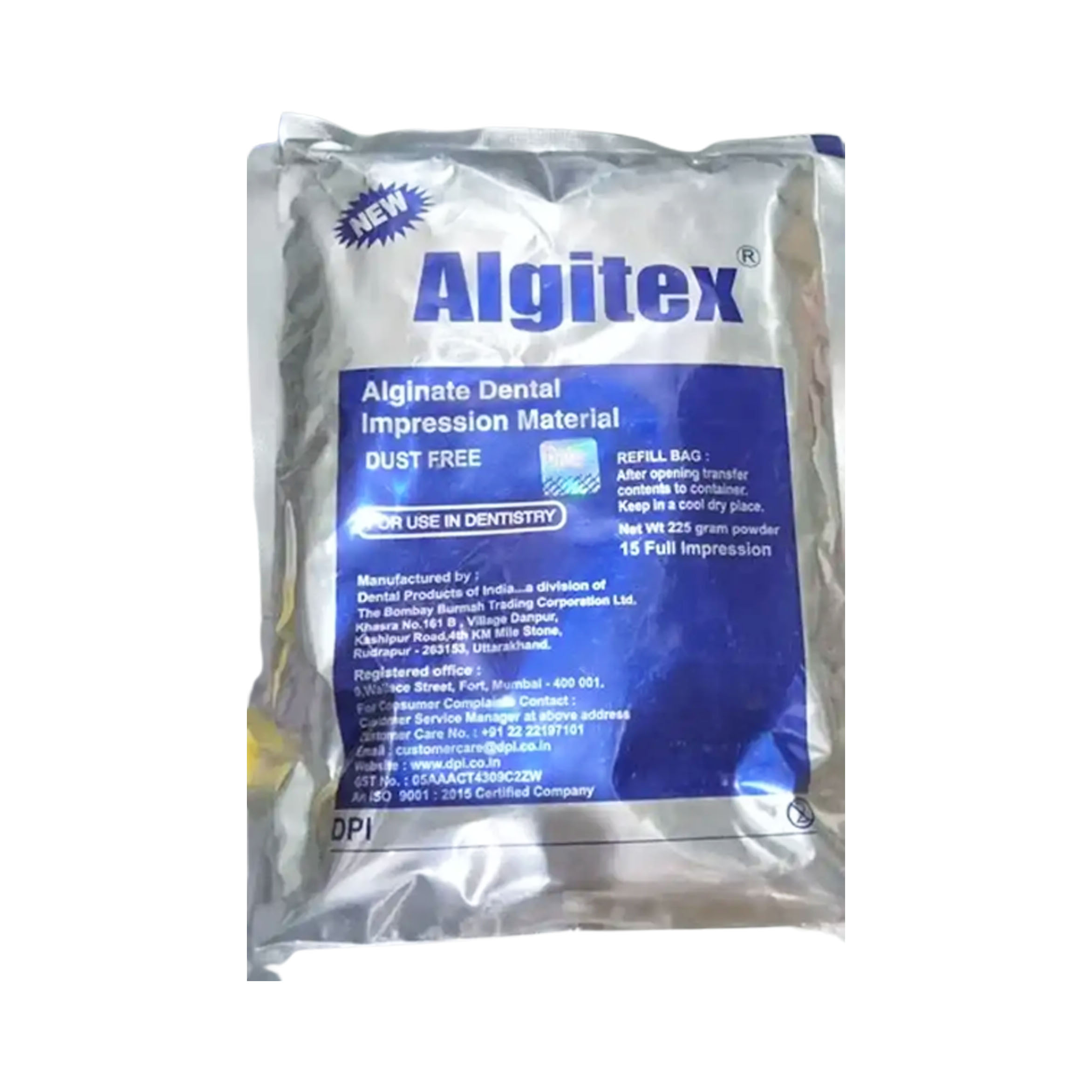 DPI Algitex Dental Alginate - 1.125kg - Seelingo.in: First Door-To-Door ...