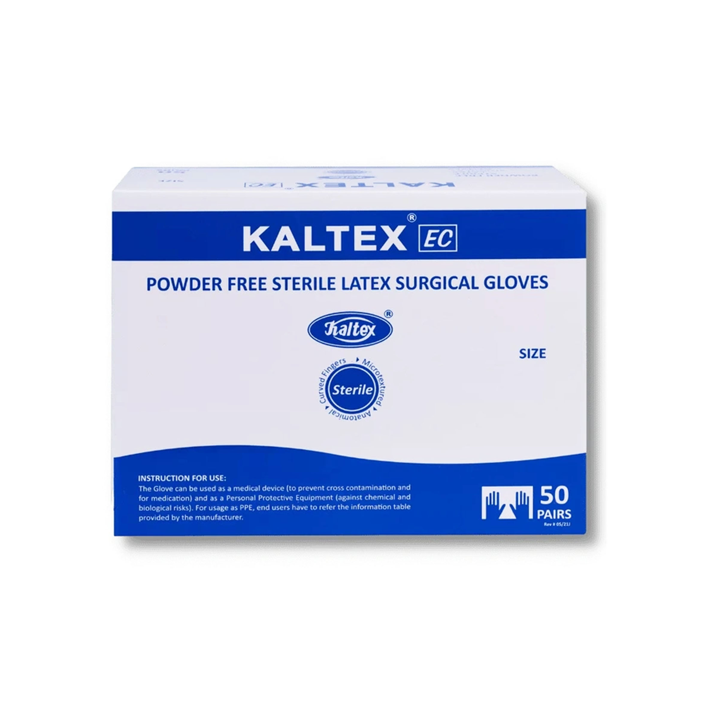 Kaltex Sterile Polymer Coated Gloves 6.5 Pack of 100 - Seelingo.in ...