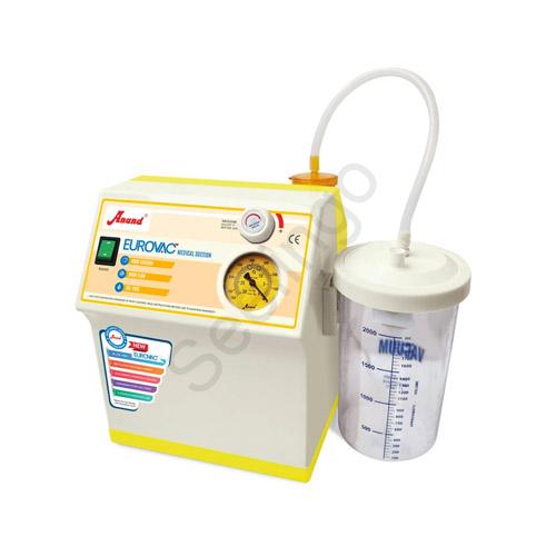 Anand Medicaid Eurovac Portable AC Suction Machine - Seelingo.in: First ...